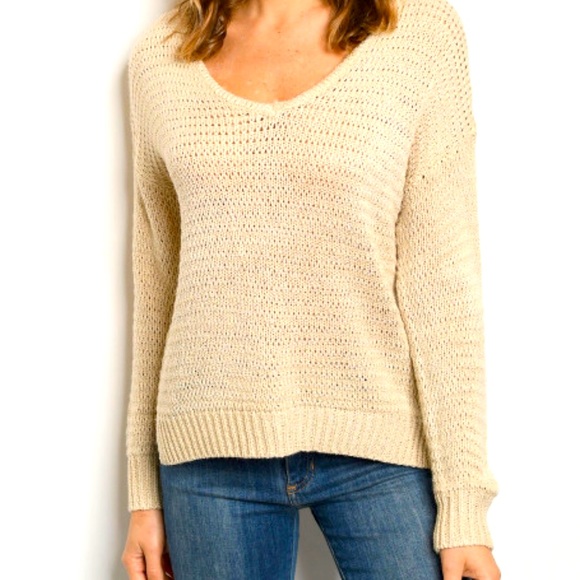 Private Label | Sweaters | Tan Sweater Top | Poshmark